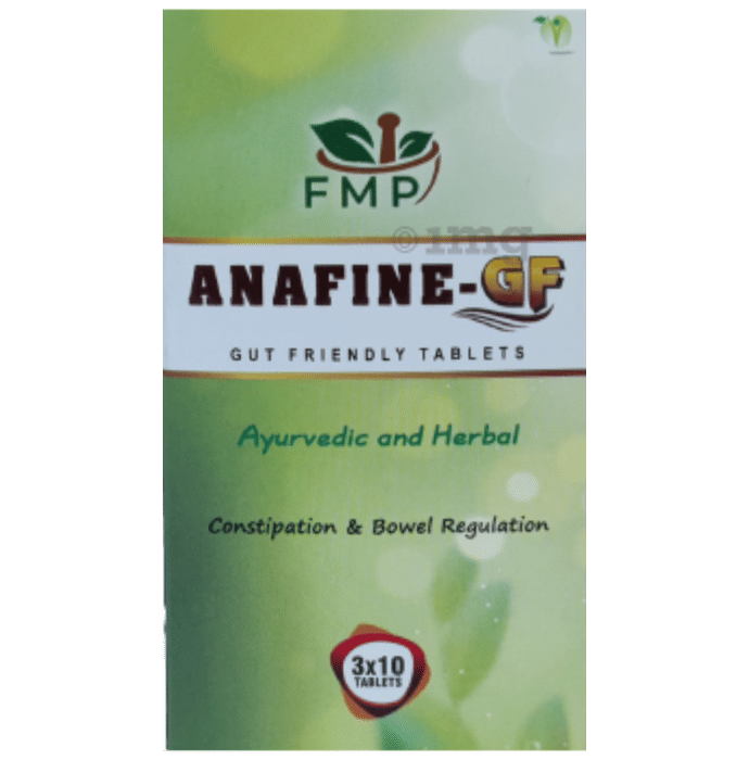 Fine Morning Pharma FMP Anafine- GF Gut Friendly Tablet: Buy box of 30. ...
