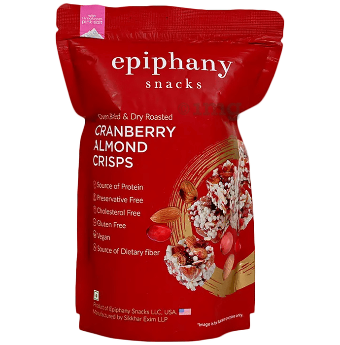 Epiphany Snacks Cranberry Almond Crisps: Buy packet of 85.0 gm Dry ...