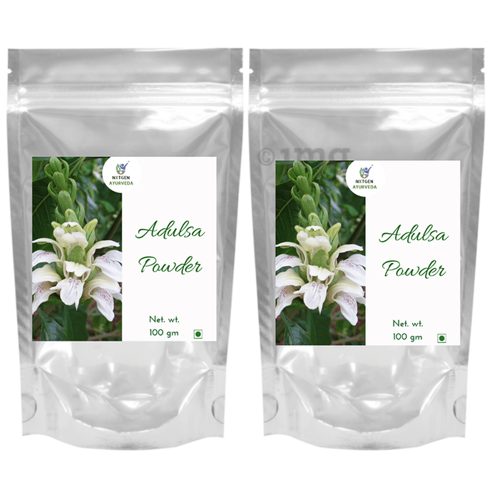 Nxtgen Ayurveda Adulsa Powder (100gm Each): Buy combo pack of 2 Packs ...