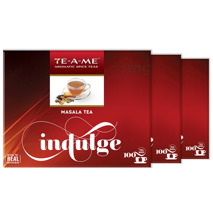 TE-A-ME Masala Tea Bags (100 Each): Buy combo pack of 3.0 Packs at best ...