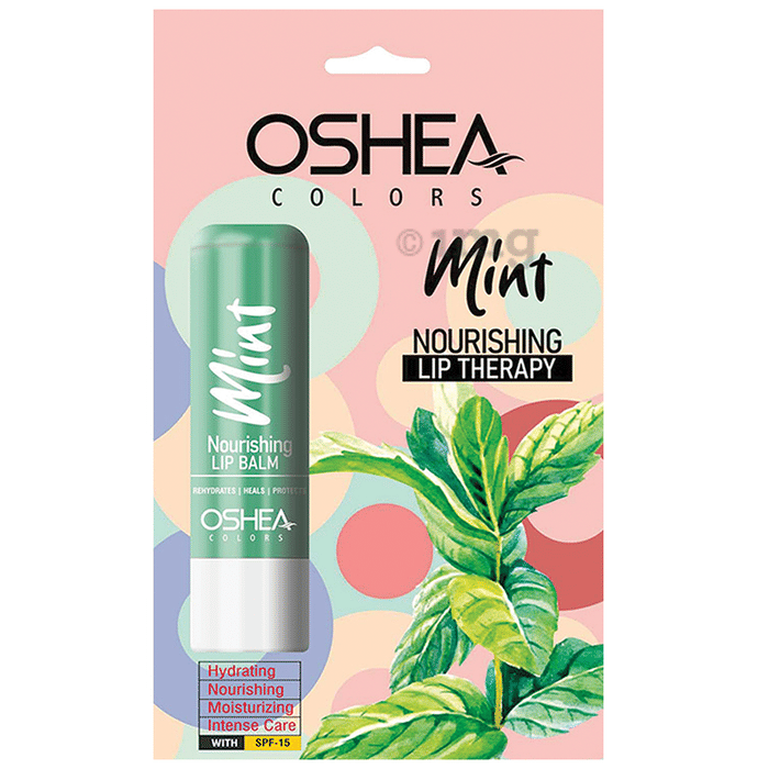 Oshea Herbals Mint Nourishing Lip Therapy (4.5gm Each) SPF 15: Buy ...