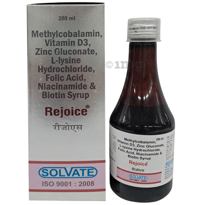 Rejoice Syrup: Buy bottle of 200.0 ml Syrup at best price in India | 1mg