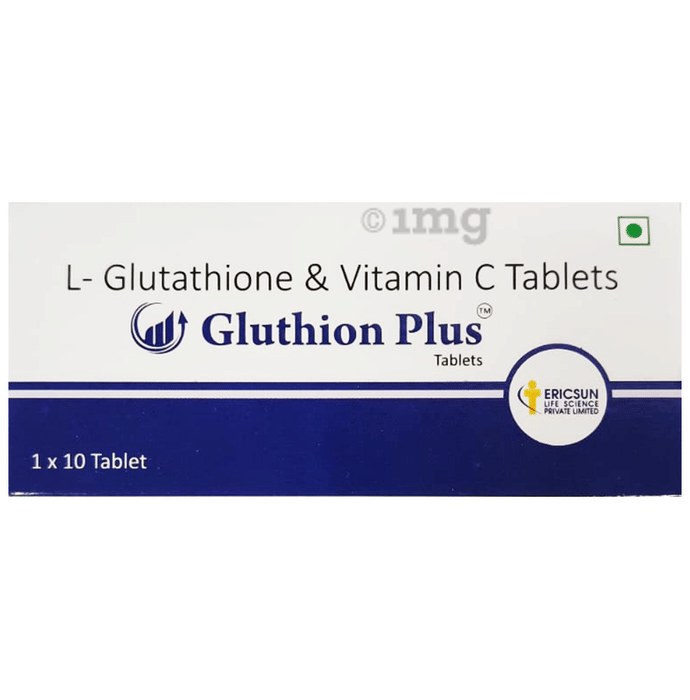 Gluthion Plus Tablet: Buy strip of 10.0 tablets at best price in India ...