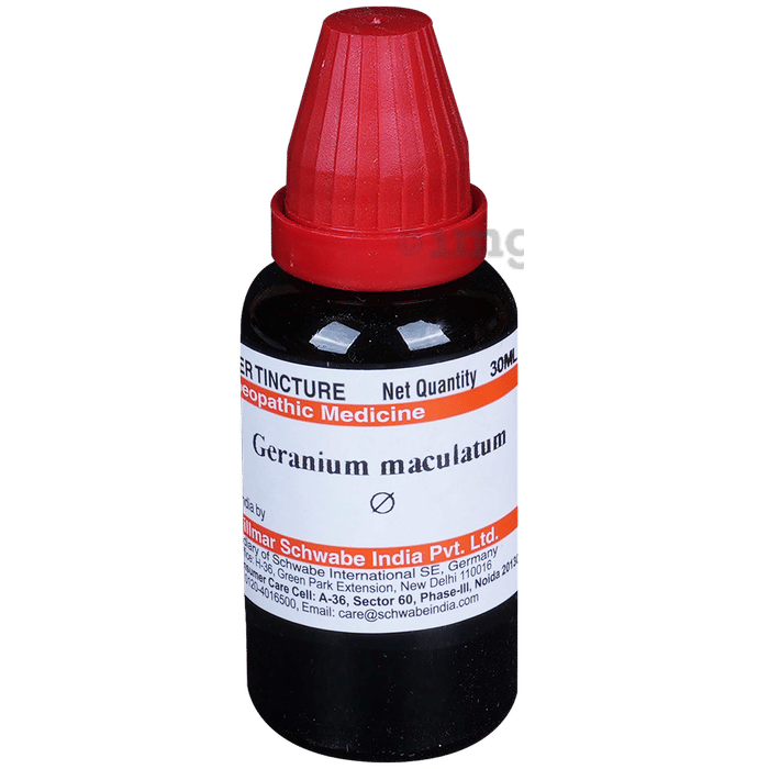 Dr Willmar Schwabe India Geranium Maculatum Mother Tincture Q: Buy ...