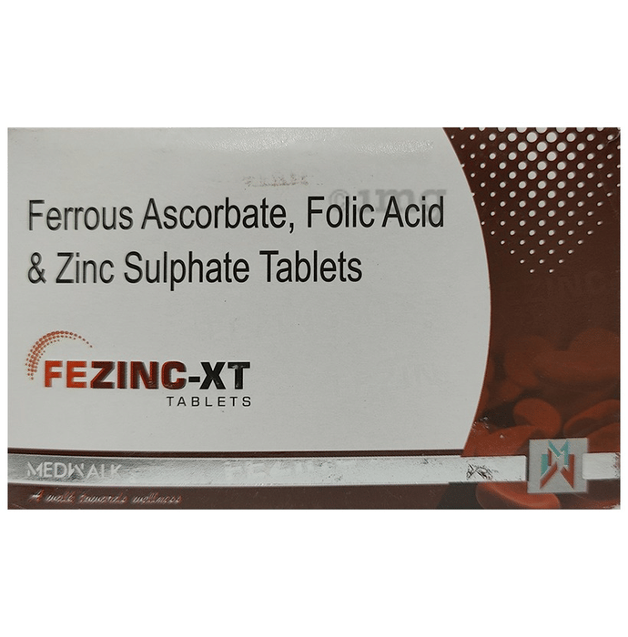Fezinc-XT Tablet: Buy strip of 10.0 tablets at best price in India | 1mg