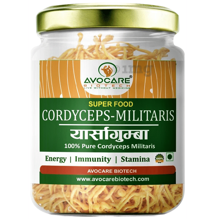 Avocare Biotech Cordyceps Militaris: Buy jar of 15.0 gm Pack at best ...
