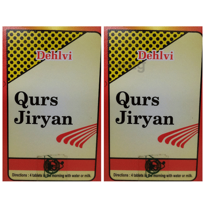 Dehlvi Qurs Jiryan Tablet (40 Each): Buy combo pack of 2.0 bottles at ...