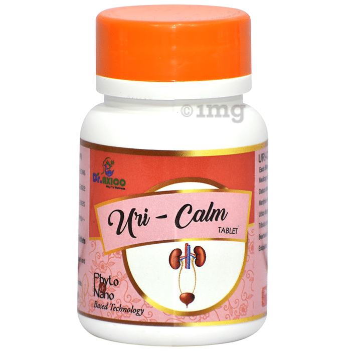 Dr.Axico Uri-Calm Tablet: Buy bottle of 60.0 tablets at 𝗯𝗲𝘀𝘁 𝗽𝗿𝗶𝗰𝗲 in ...