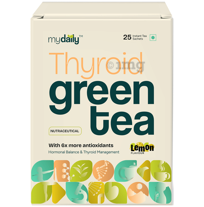 mydaily Thyroid Green Tea - Supports Thyroid Health & Metabolism (2 ...