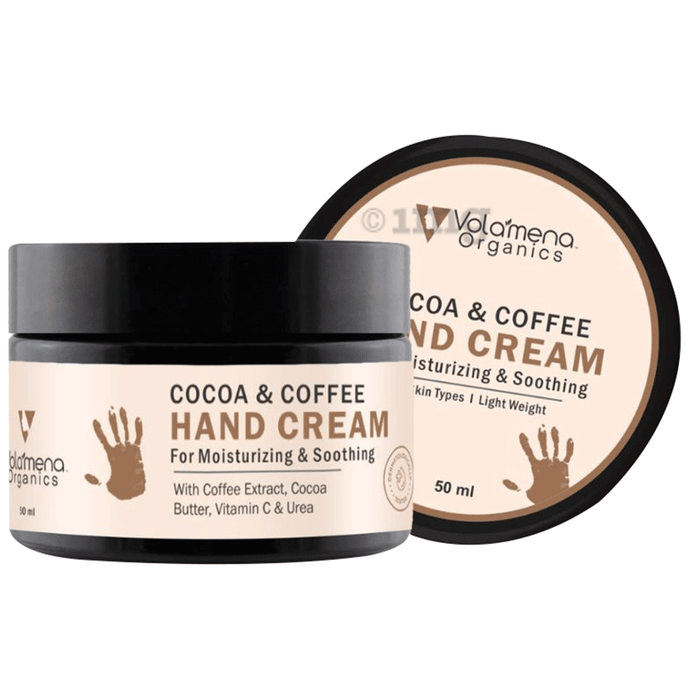 Volamena Organics Cocoa & Coffee Hand Cream Cream: Buy jar of 50.0 ml ...