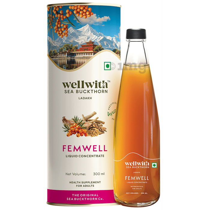 Ayuzera Juice Wellwith Sea Buckthorn Femwell Liquid Concentrate: Buy ...