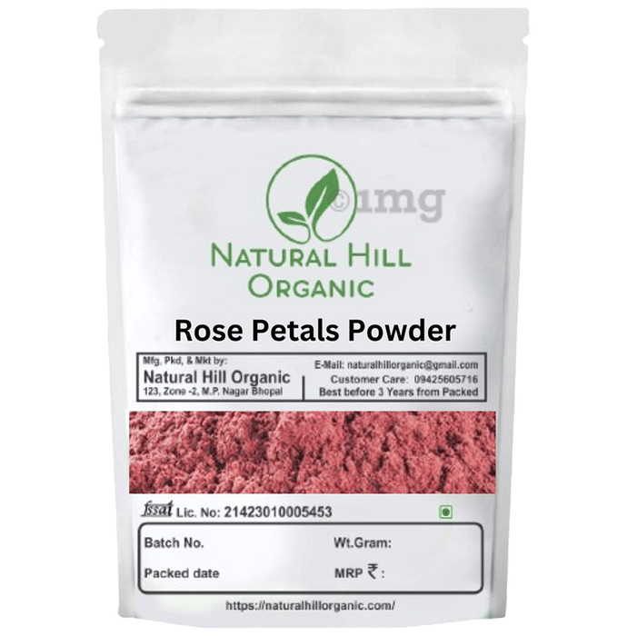 Natural Hill Organic Rose Petal Powder: Buy packet of 100.0 gm Powder ...