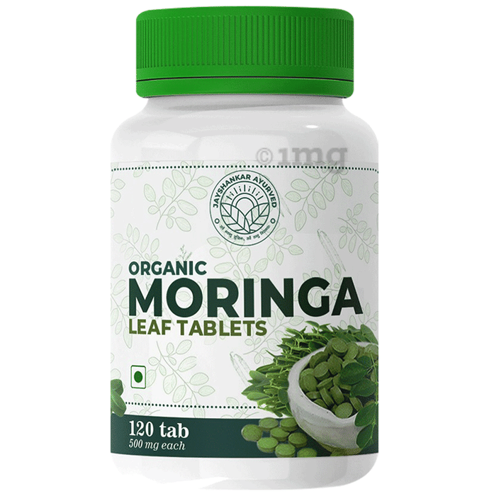 Jayshankar Ayurved Moringa Leaf Tablet: Buy bottle of 120.0 tablets at ...