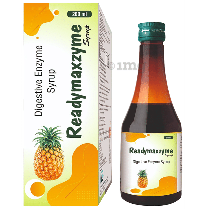 Readymaxzyme Syrup Buy Bottle Of 200 0 Ml Syrup At 𝗯𝗲𝘀𝘁 𝗽𝗿𝗶𝗰𝗲 In India