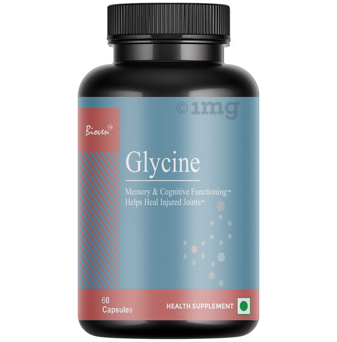 Bioven Glycine Capsule: Buy bottle of 60.0 capsules at best price in ...