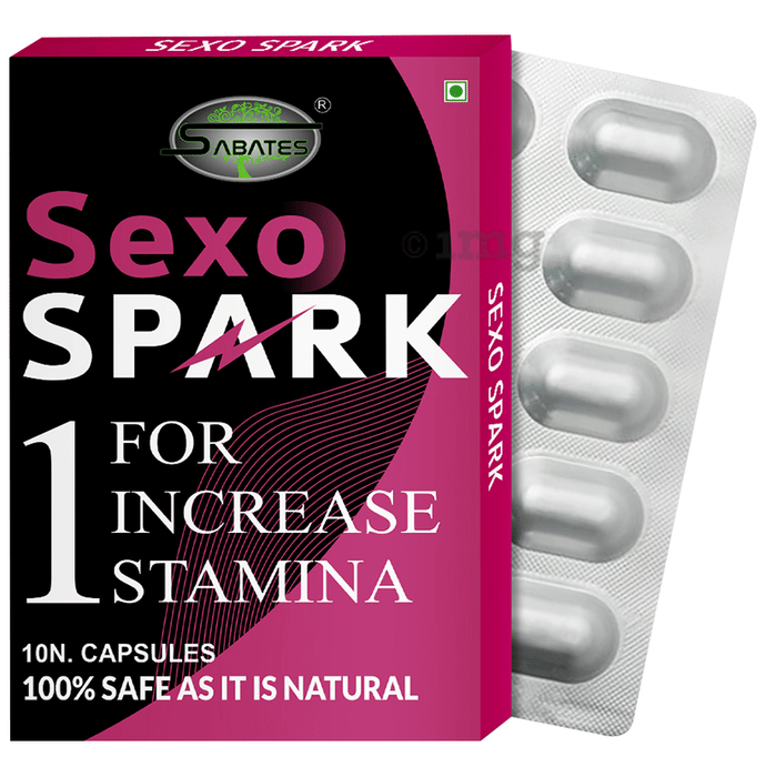 Sabates Sexo Spark Capsule: Buy strip of 10.0 capsules at best price in ...