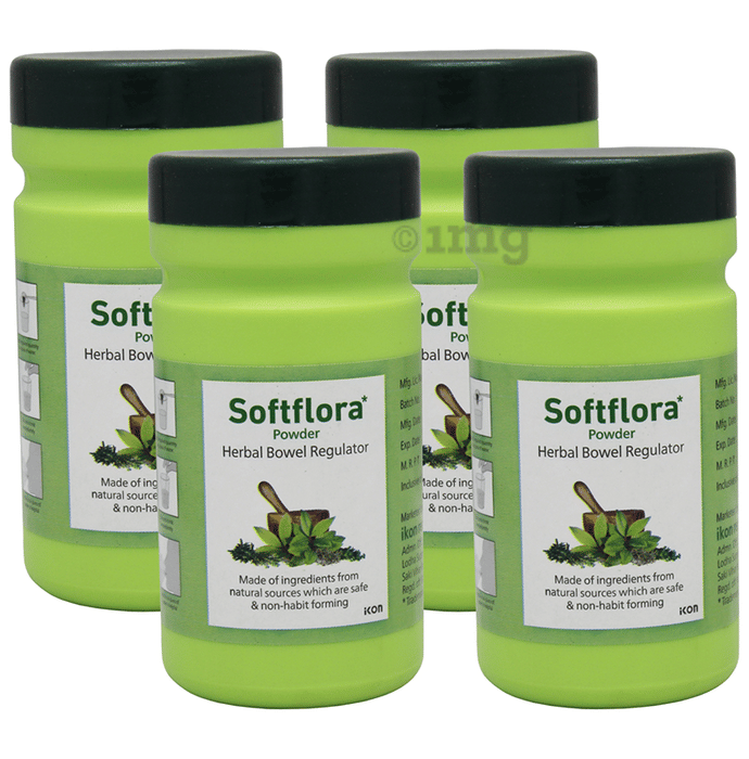 Softflora Powder (100gm Each): Buy combo pack of 4.0 bottles at 𝗯𝗲𝘀𝘁 ...