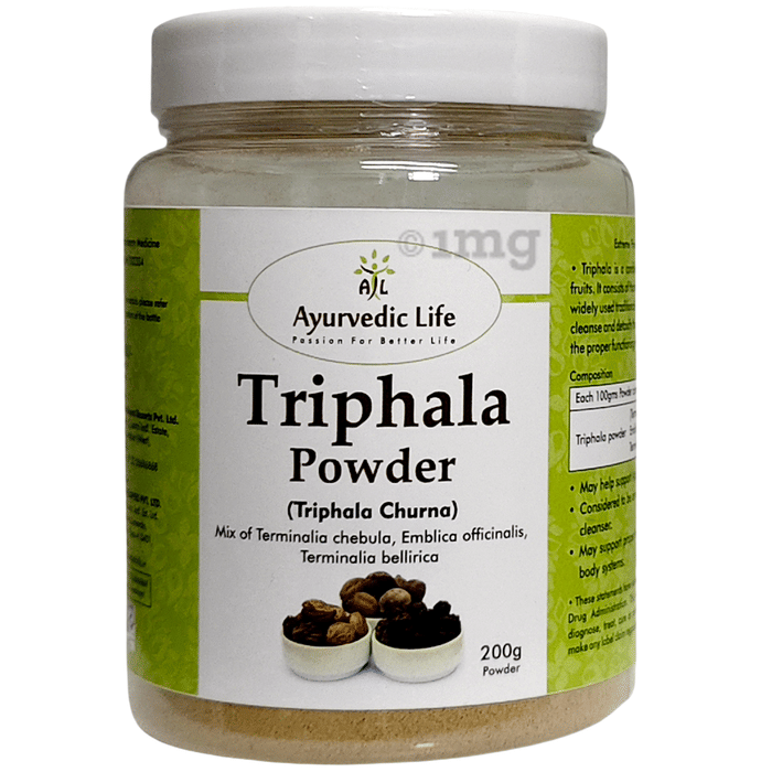 Ayurvedic Life Triphala Terminalia Chebula, Emblica Officinalis ...
