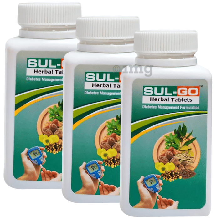 SUL-GO Tablets (100 Each): Buy combo pack of 3.0 bottles at best price ...