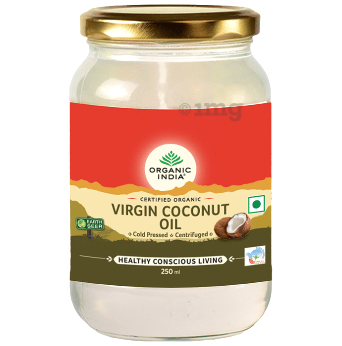 Organic India Cold Pressed Virgin Coconut Oil: Buy jar of 250.0 ml Oil ...