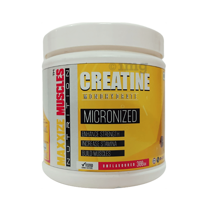 Maxxize Muscles Nutrition Creatine Monohydrate Powder: Buy jar of 300 ...