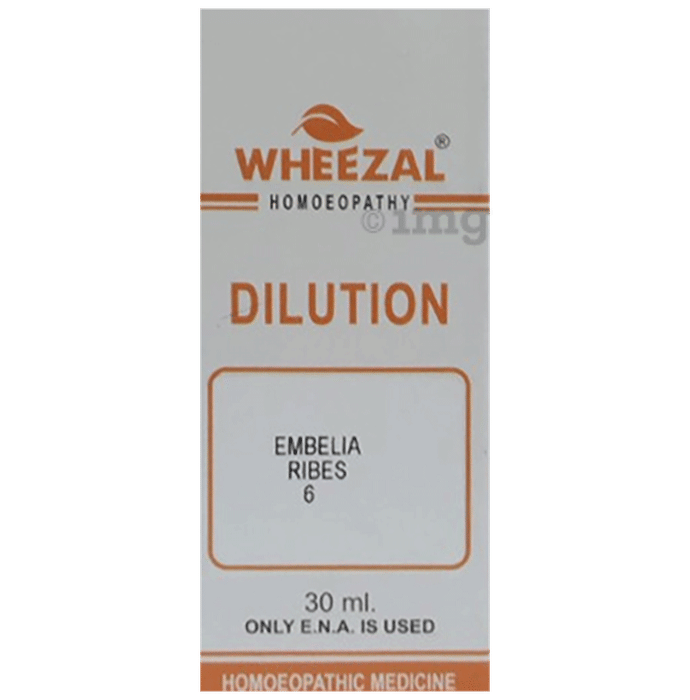 Wheezal Embelia Ribes Dilution 6: Buy bottle of 30.0 ml Dilution at ...