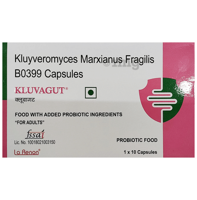 Kluvagut Capsule: Buy strip of 10.0 capsules at best price in India | 1mg