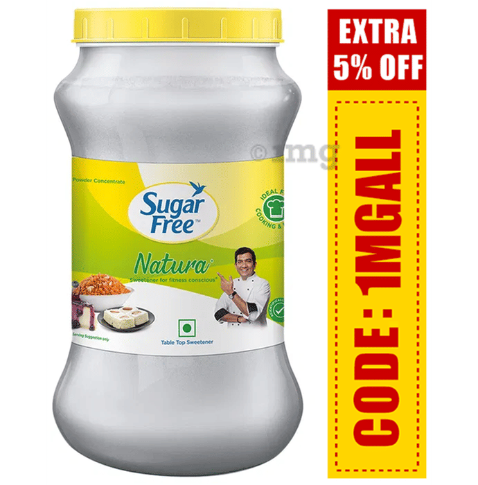 Sugar Free Natura Low Calorie Sucralose Sweetener | Powder: Buy jar of ...