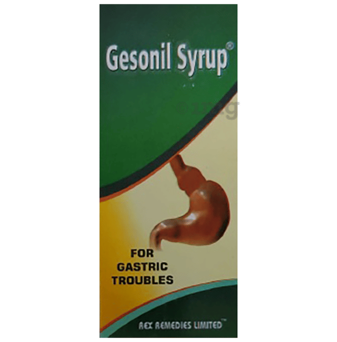 Rex Gesonil Syrup: Buy bottle of 200 ml Syrup at best price in India | 1mg