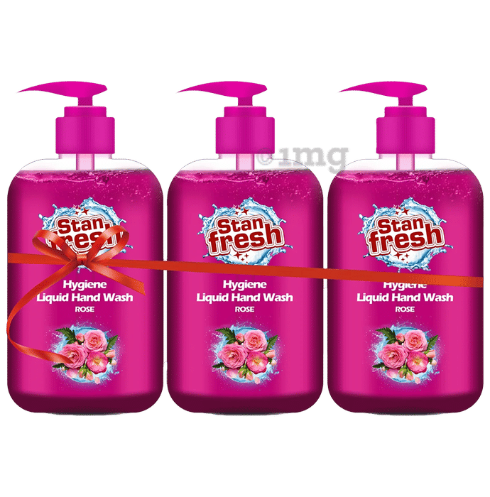 Stanfresh Hygiene Liquid Hand Wash Rose: Buy combo pack of 3.0 bottles ...