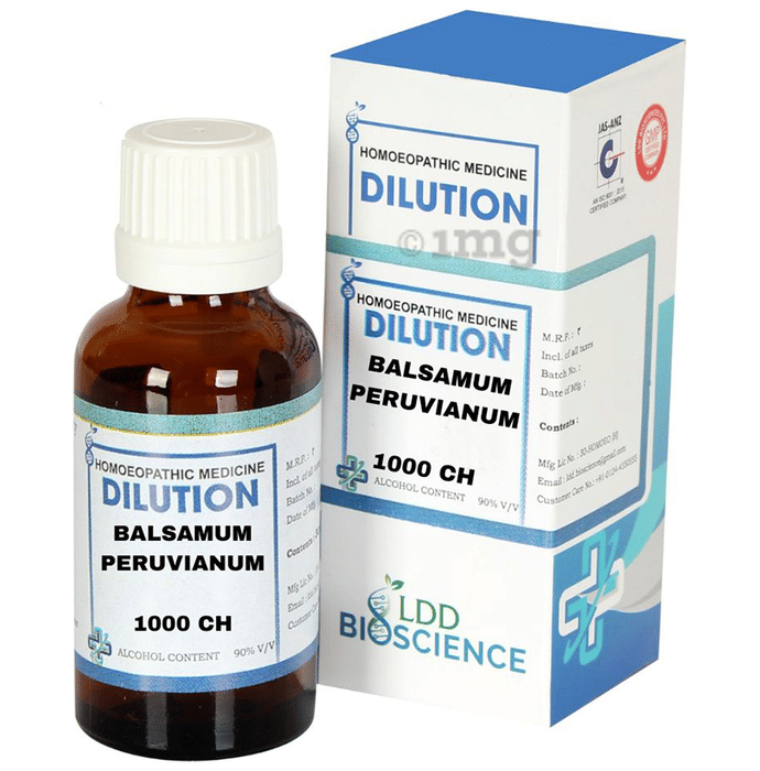LDD Bioscience Balsamum Peruvianum Dilution 1000 CH: Buy bottle of 30.0 ...