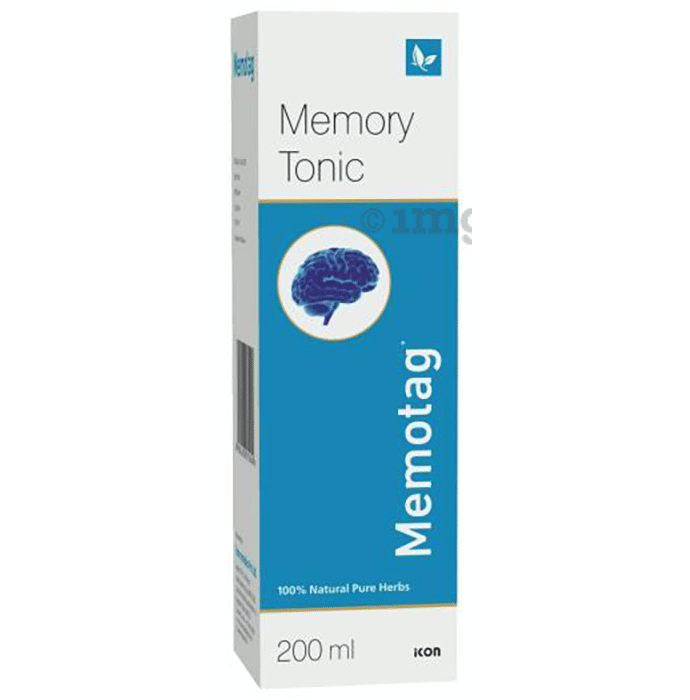Memotag Memory Tonic (200ml Each): Buy combo pack of 3.0 bottles at ...