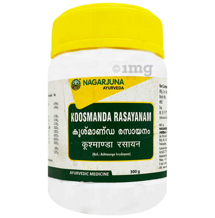 Nagarjuna Ayurveda Koosmanda Rasayanam: Buy jar of 300.0 gm Paste at ...