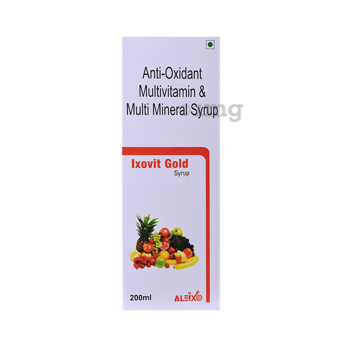 Ixovit Gold Syrup: Buy bottle of 200 ml Syrup at best price in India | 1mg
