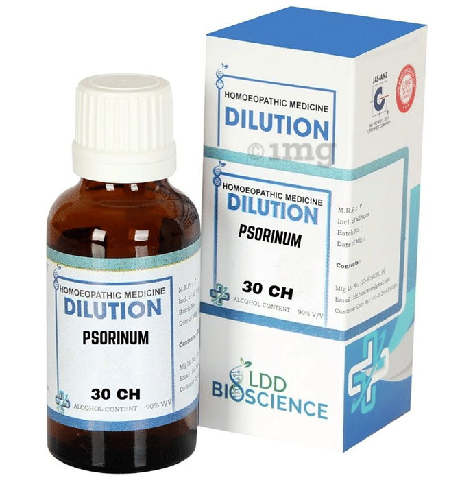 LDD Bioscience Psorinum Dilution 30 CH: Buy bottle of 30.0 ml Dilution ...
