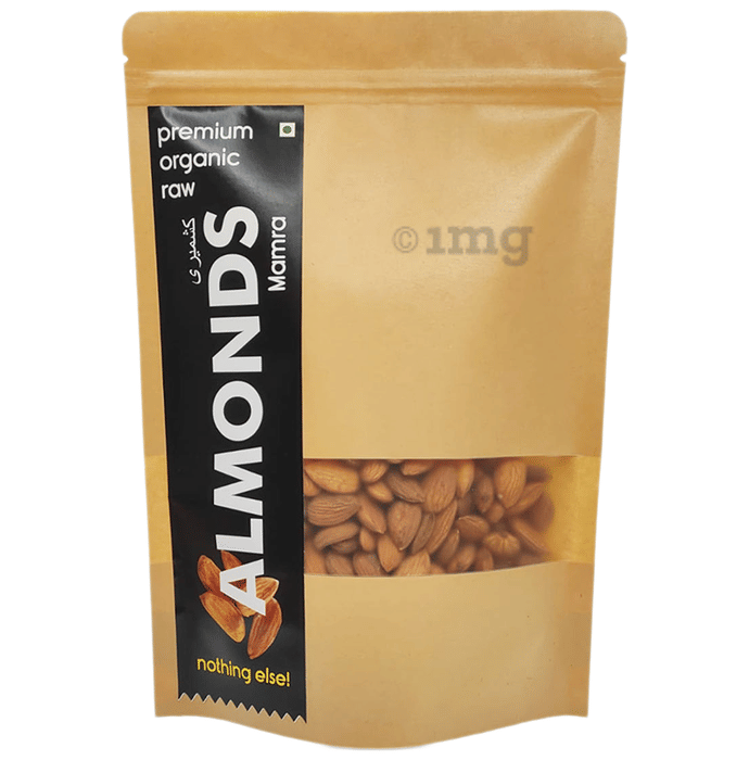 Superley Premium Organic Raw Almonds Mamra: Buy packet of 200.0 gm Dry ...