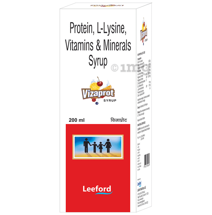 Vizaprot Syrup: Buy bottle of 200.0 ml Syrup at best price in India | 1mg