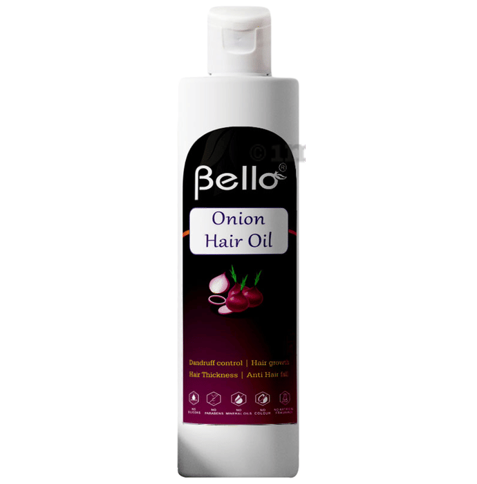 Bello Onion Hair Oil: Buy bottle of 100.0 ml Oil at best price in India ...