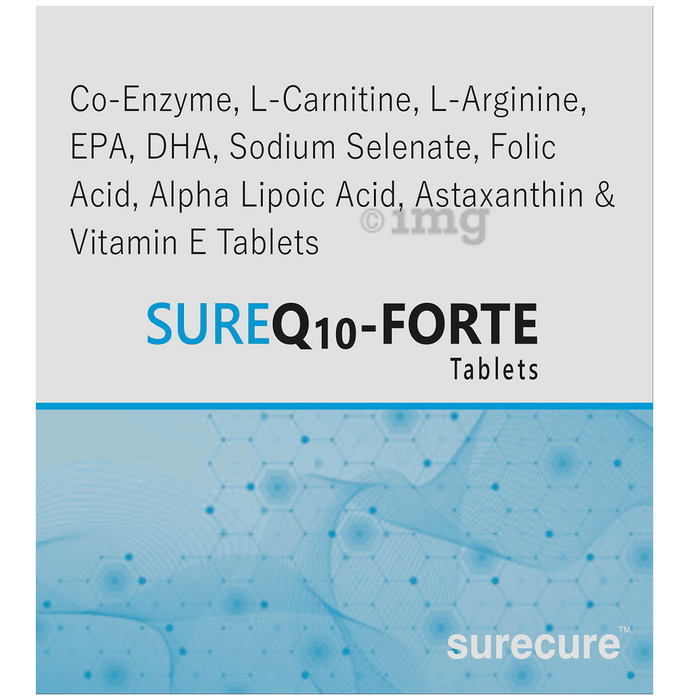 Surecure SureQ10-Forte Tablet: Buy strip of 10.0 tablets at best price ...
