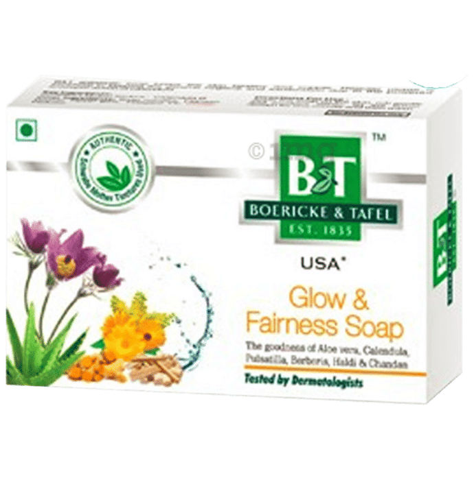 Boericke & Tafel Glow & Fairness Soap (75gm Each): Buy combo pack of 4. ...