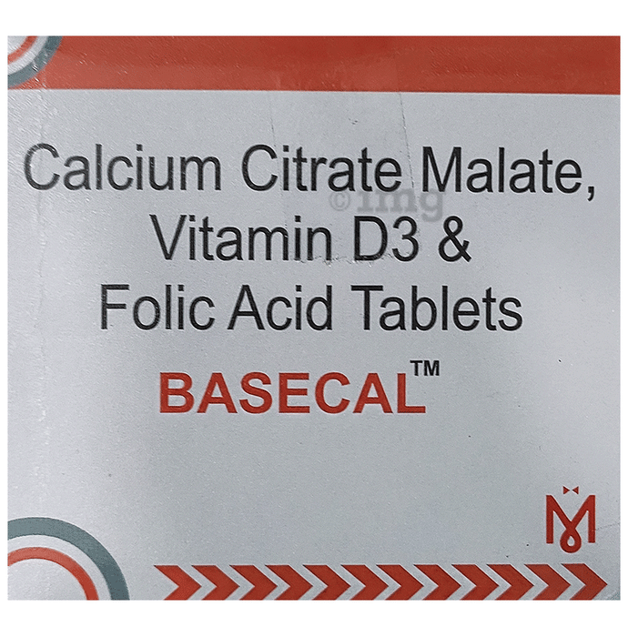 Basecal Tablet: Buy strip of 15.0 tablets at 𝗯𝗲𝘀𝘁 𝗽𝗿𝗶𝗰𝗲 in India | 1mg