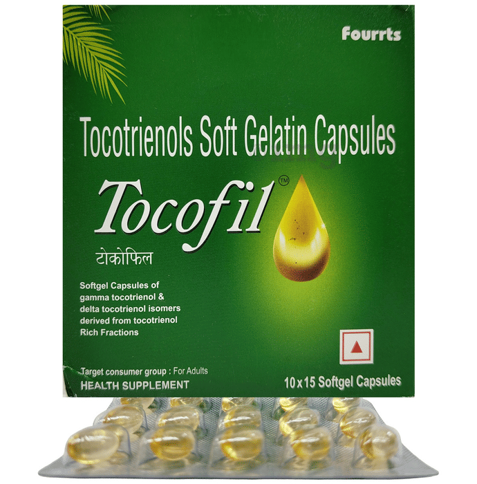 Tocofil Softgel Capsule: Buy strip of 15.0 soft gelatin capsules at ...