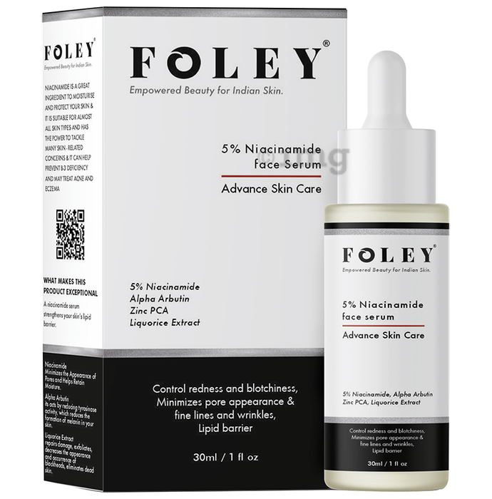 Foley 5% Niacinamide Face Serum (30ml Each): Buy box of 1.0 Bottle at ...