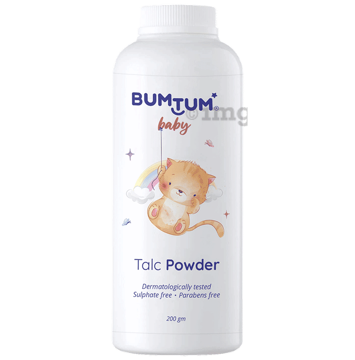 Bumtum Baby Talc Powder: Buy bottle of 200.0 gm Powder at 𝗯𝗲𝘀𝘁 𝗽𝗿𝗶𝗰𝗲 in ...
