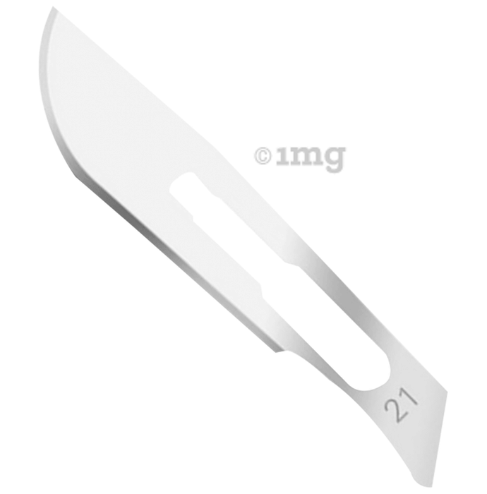 Agarwals Carbon Steel Sterile Surgical Blade 21: Buy combo pack of 50.0 ...