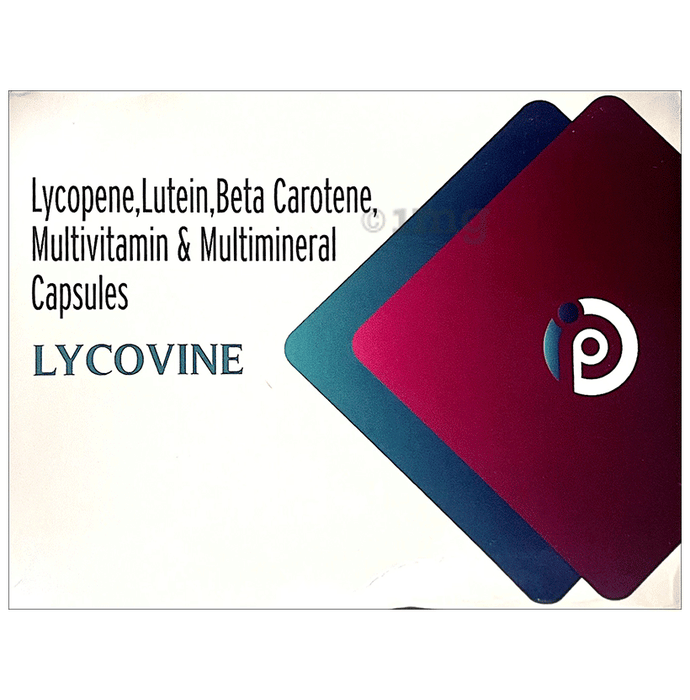 Lycovine Capsule: Buy strip of 10.0 capsules at best price in India | 1mg