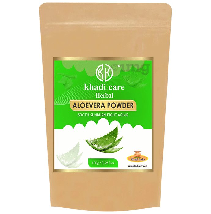 Khadi Care Aloevera Powder: Buy packet of 100.0 gm Powder at best price ...