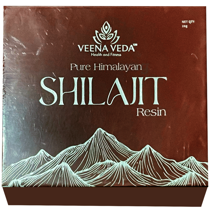Veena Veda Pure Himalan Shilajit Resin (20gm Each) Gluten Free: Buy box ...