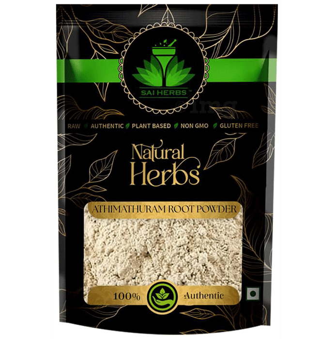 Sai Herbs Athimathuram Root Powder: Buy packet of 100.0 gm Powder at ...