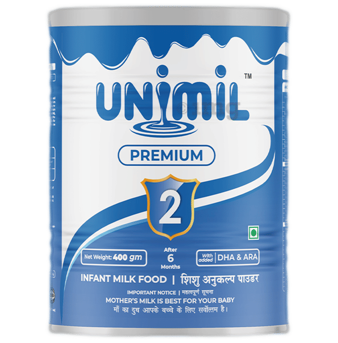 Unimil Premium 2 Powder: Buy Tin of 400.0 gm Powder at best price in ...